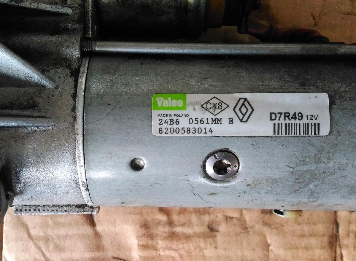 Motorino avviamento Renault Megane Scenic anno 2006 diesel, Ricambi CC By Ecosystems